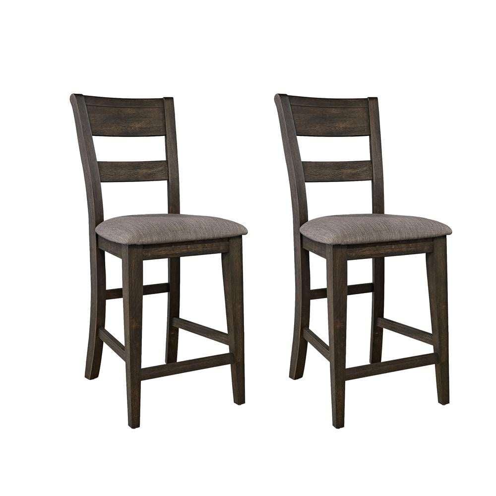 Liberty Furniture Double Bridge Splat Back Counter Chair (RTA)-Set of 2 ...