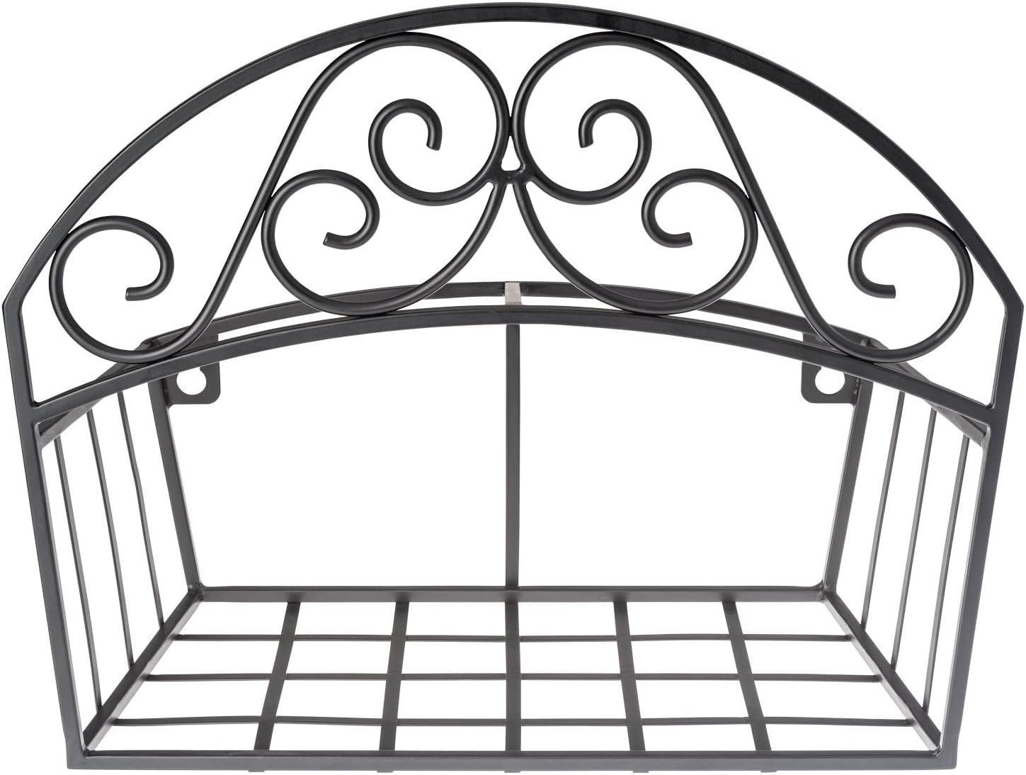 Liberty Garden Products 241 Decorative Black Garden Hose Butler with ...