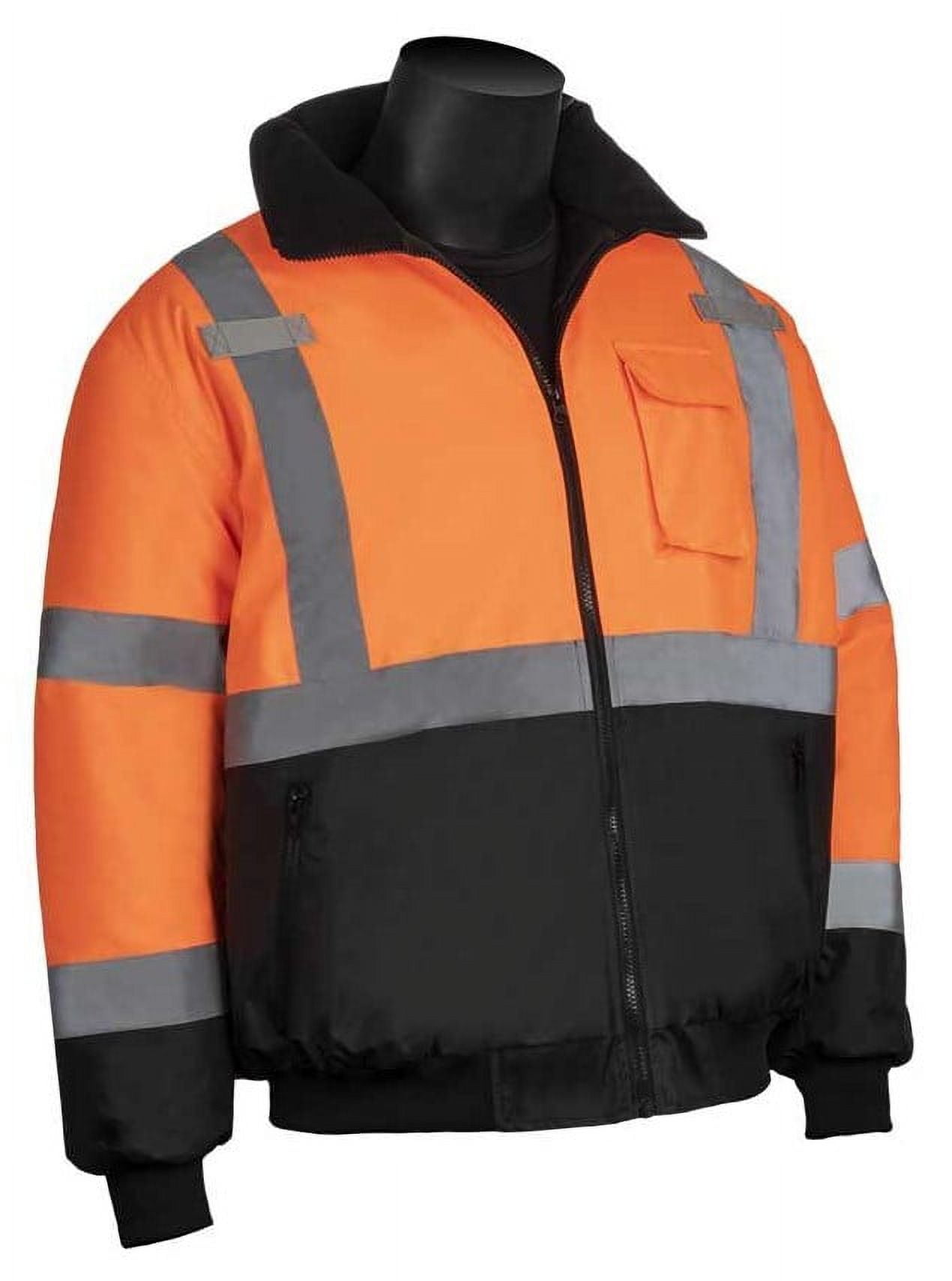 Liberty Glove C16725F HIGH VISIBILITY ORANGE Hi Vis CLASS 3 Insulated ...