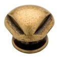 Liberty Hardware 62933AB 1.25 in. Antique Brass Triangle Top Knob ...