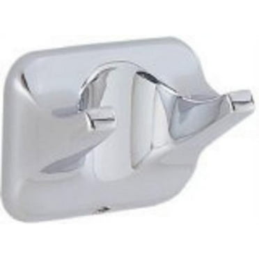 Franklin Brass Double Prong Robe Hook in Matte Nickel, 5 pack - Walmart.com