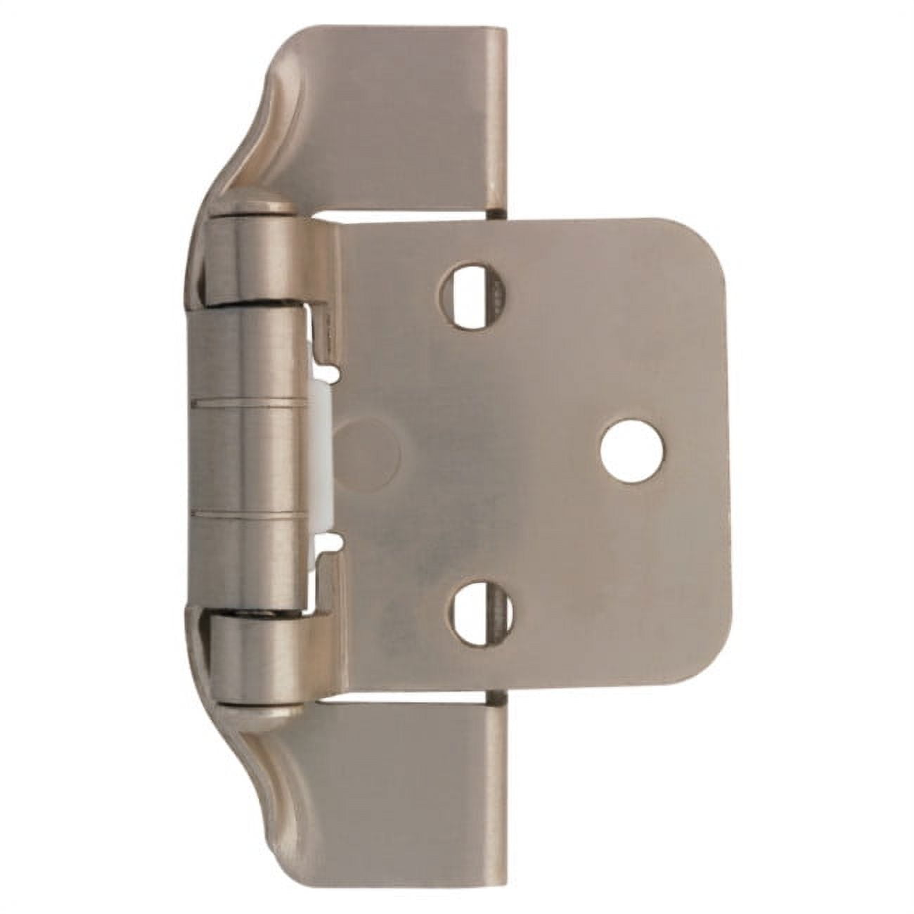 Liberty Hardware H01915C-SN-O 0.5 in. Satin Nickel Semi-Wrap Overlay ...