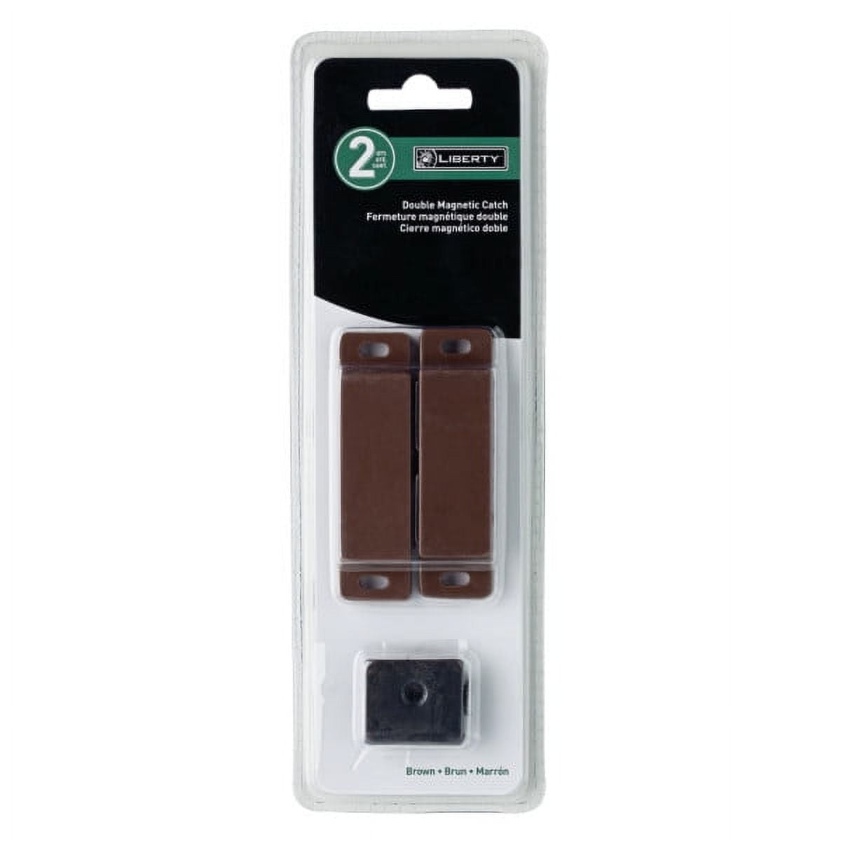 Liberty Hardware Mfg 2 Pack 64mm Mag Catch Strke C08164L-BR-U - Walmart.com