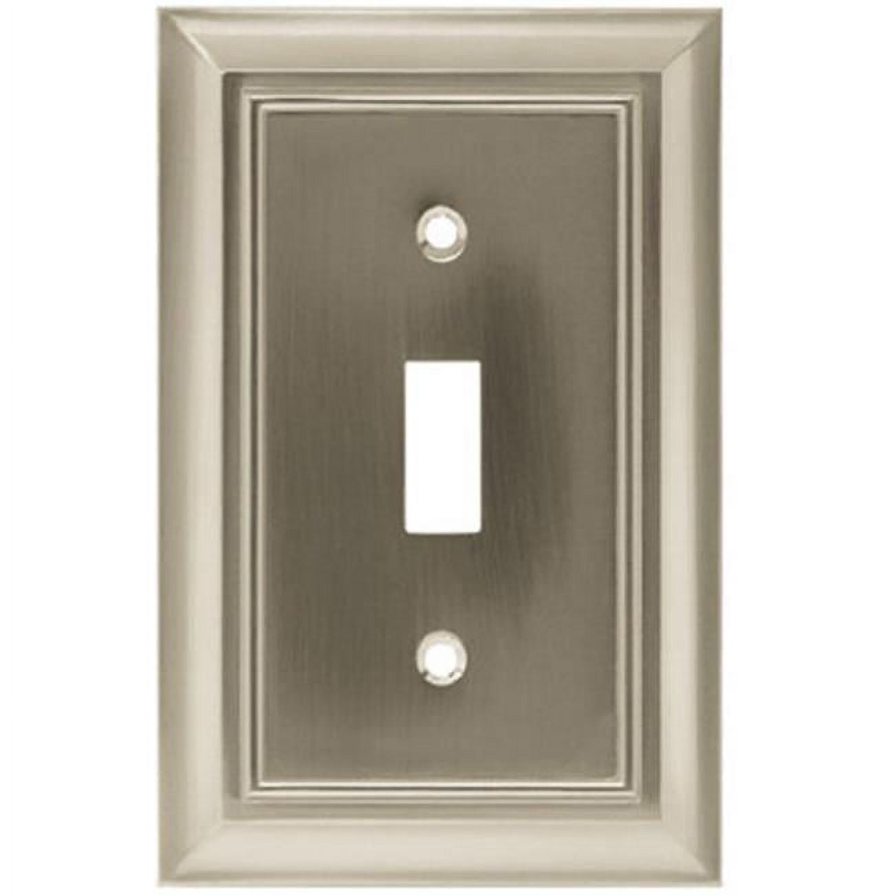 Liberty Hardware W10087-SN-U Satin Nickel, Architectural 1 Gang Toggle ...