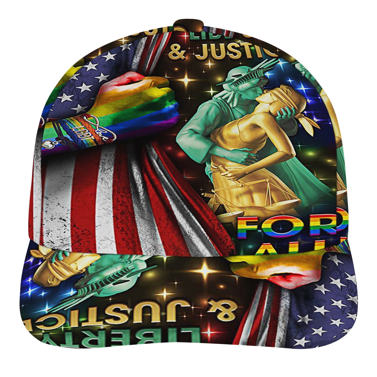 Liberty JuStce For All LGBT baseball cap hat - Walmart.com