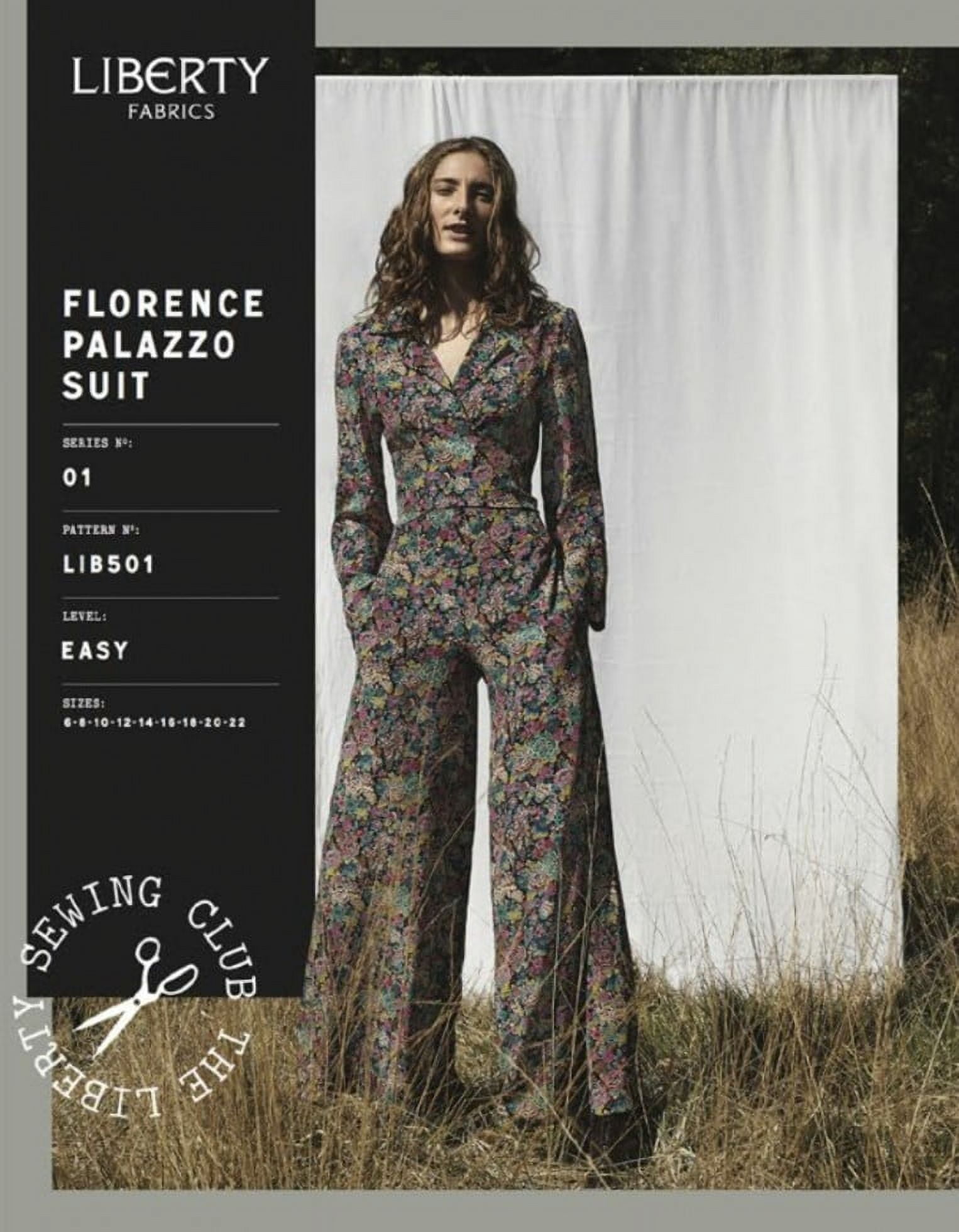 Liberty London Sewing Pattern Florence Palazzo Suit Women UK Sizes 6-22 ...