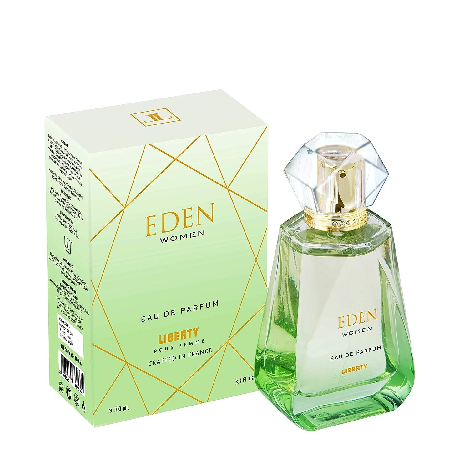 Liberty Luxury Eden Perfume for Women (100ml/3.4Oz), Eau De Parfum (EDP ...