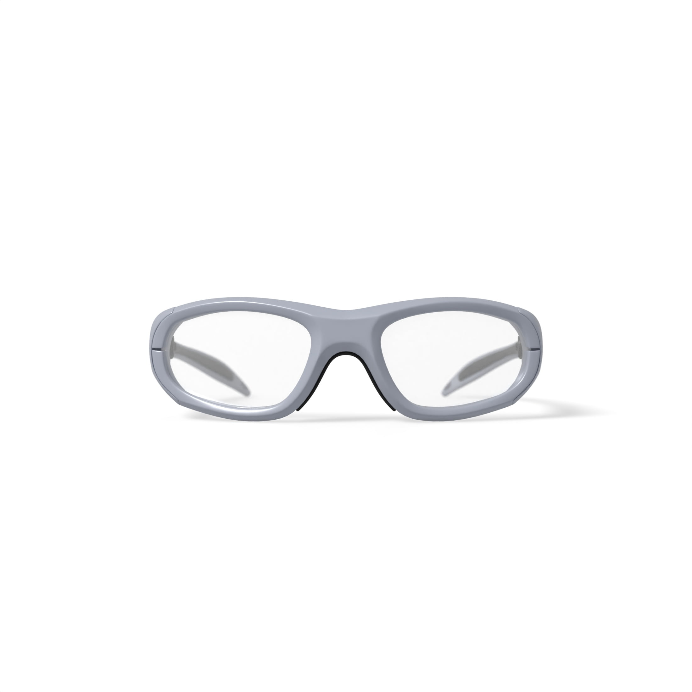 Liberty Optical Rec Sports Spec Protective Eyewear - Plated Silver HSA ...
