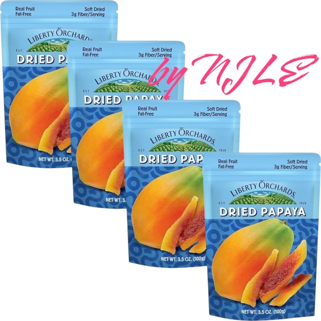 Liberty Orchard Dried Papaya Ideal for Busy Lifestyles - Naturally ...