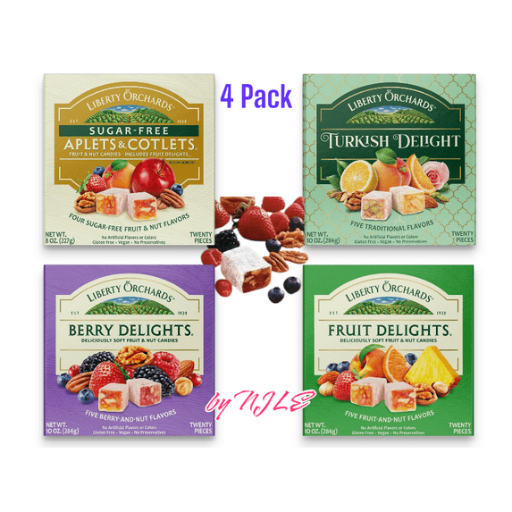 Liberty Orchards Aplets & Cotlets, Berry Delight, Fruit Delights ...
