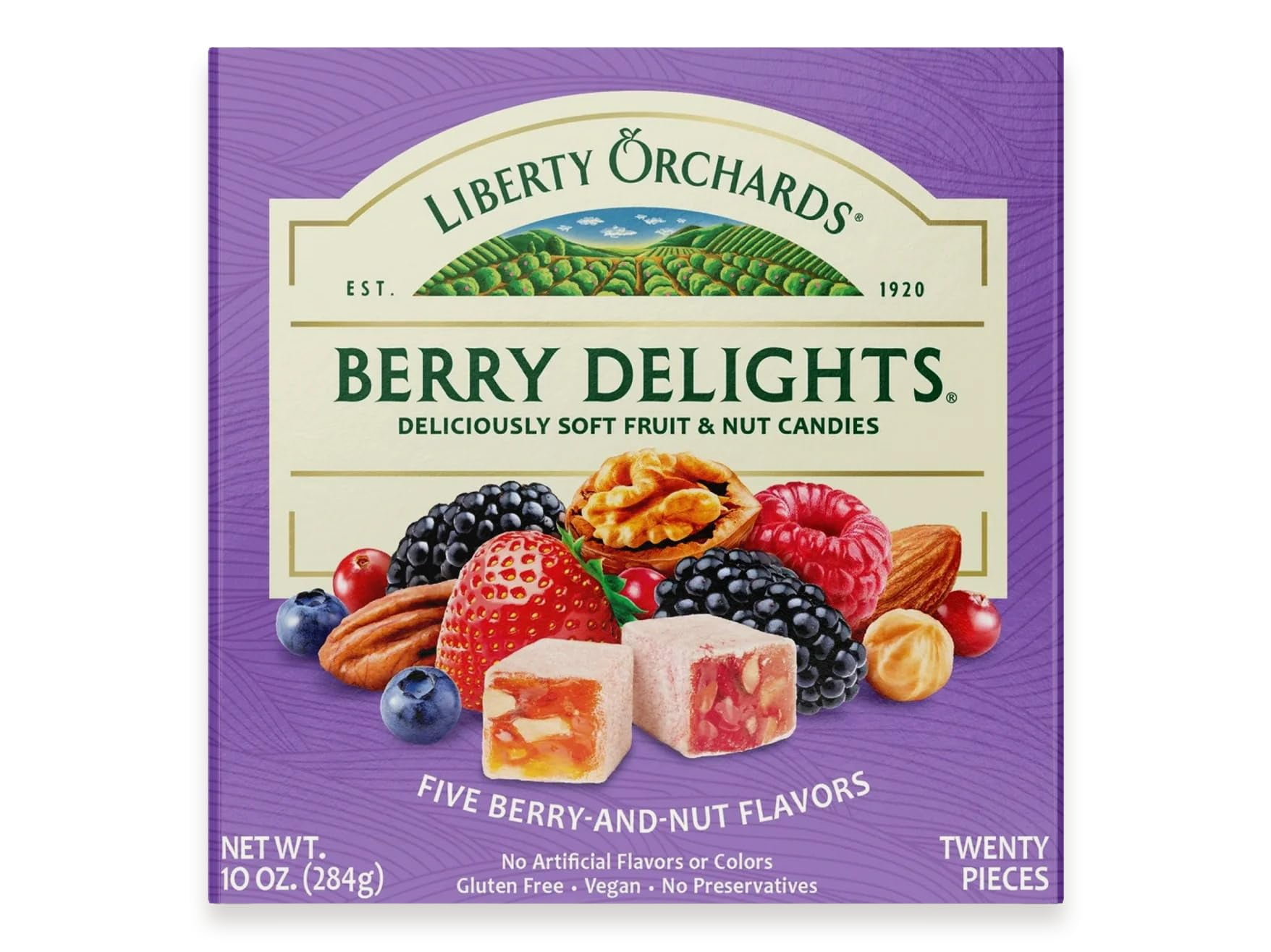 Liberty Orchards, Berry Delights - Assorted Vegan Berry Snack, Gluten ...