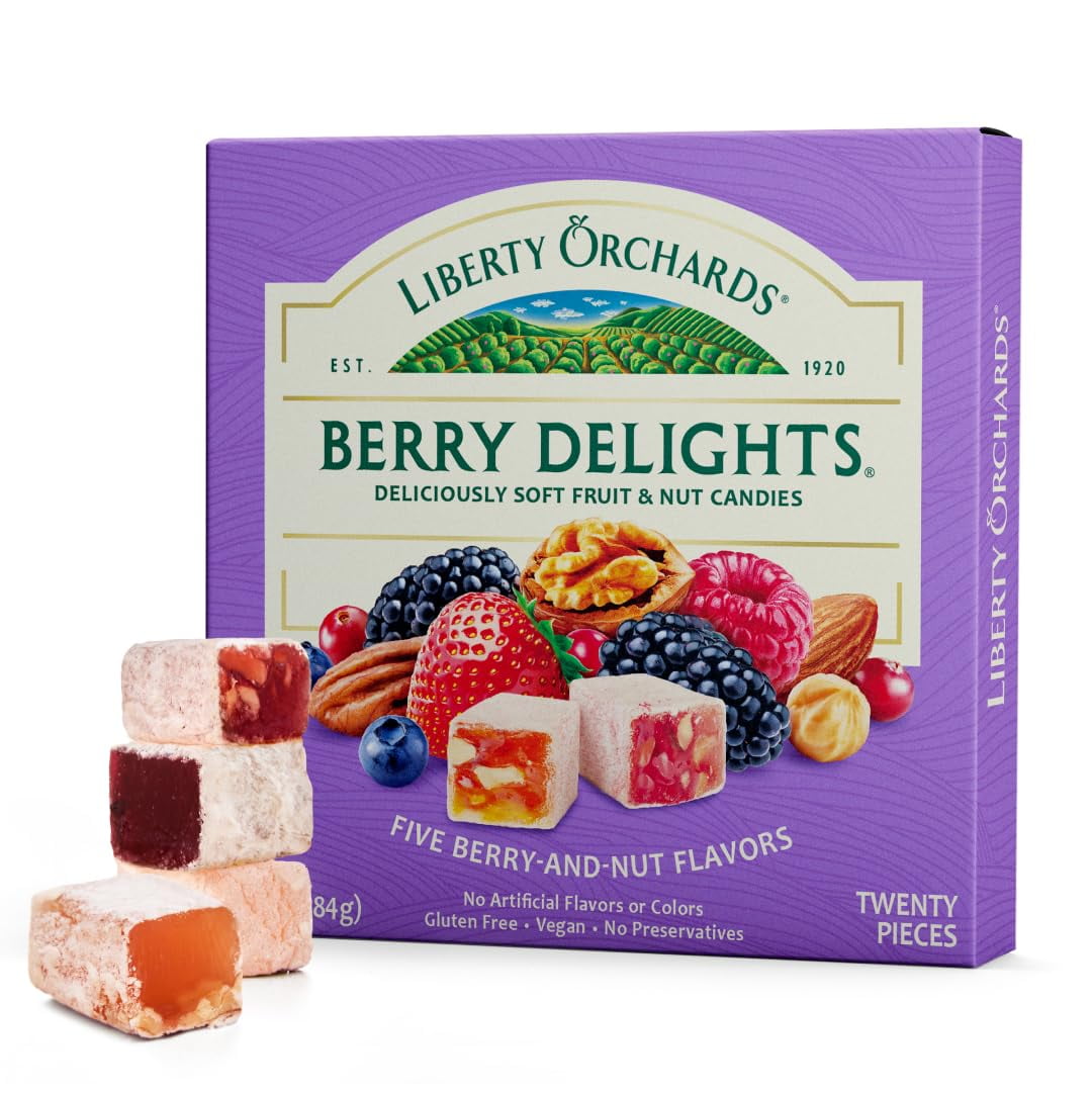 Liberty Orchards, Berry Delights - MDA05 Assorted Vegan Berry Snack ...