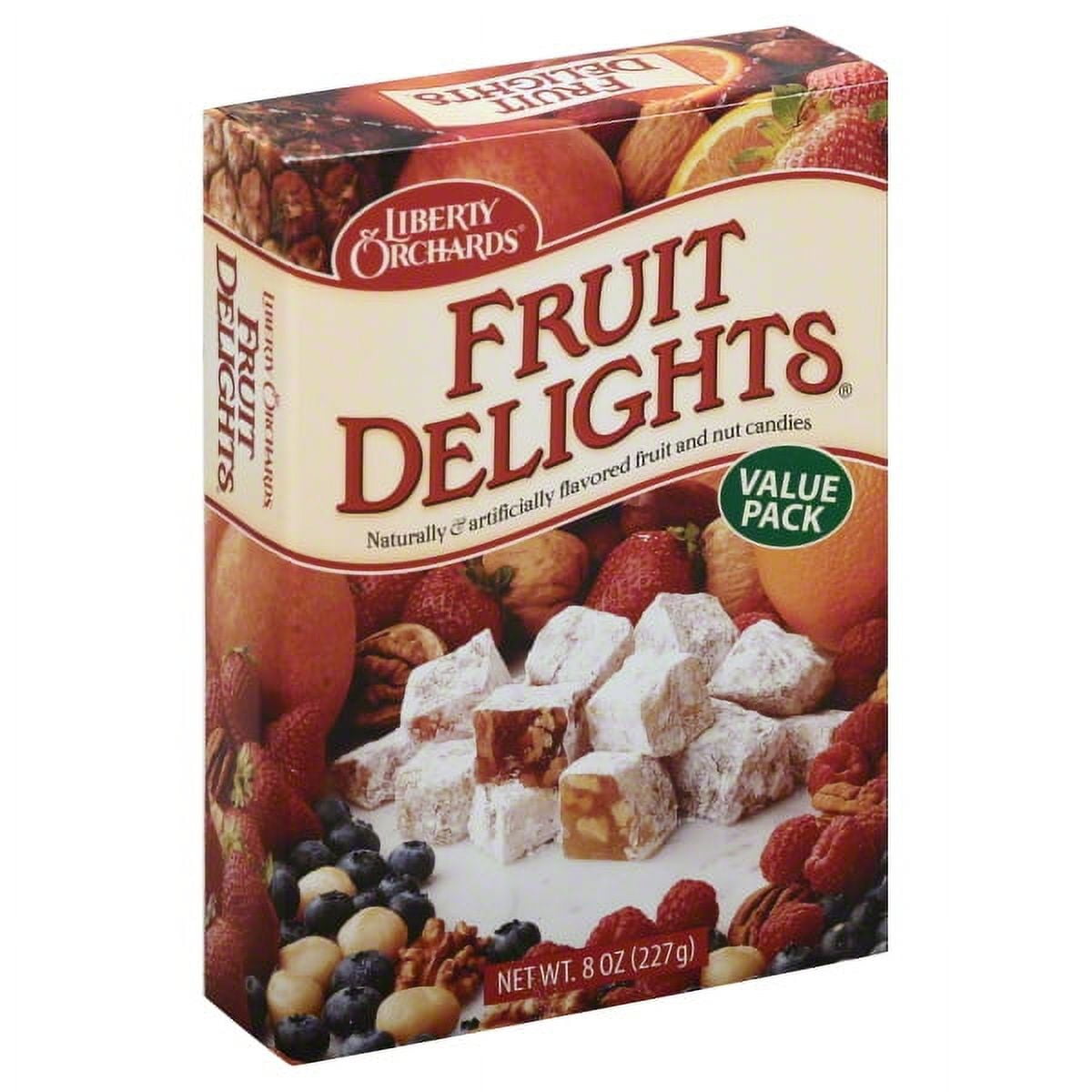 Liberty Orchards Fruit Delights Candies, 8 oz - Walmart.com
