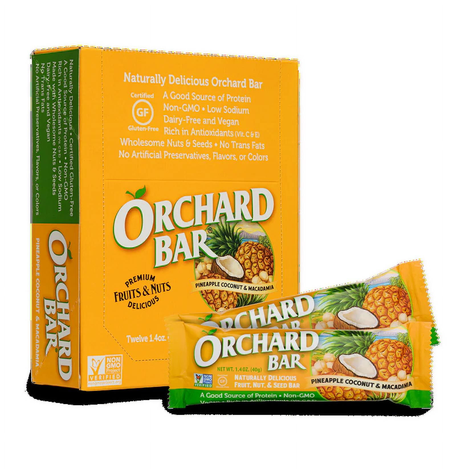 Liberty Orchards Pineapple Coconut & Macadamia Orchard Bar, 12-Count 1. ...