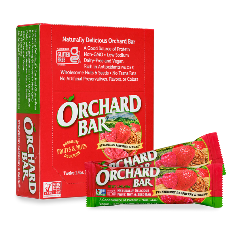 Liberty Orchards Strawberry Raspberry & Walnut Orchard Bar, 12-Count 1. ...