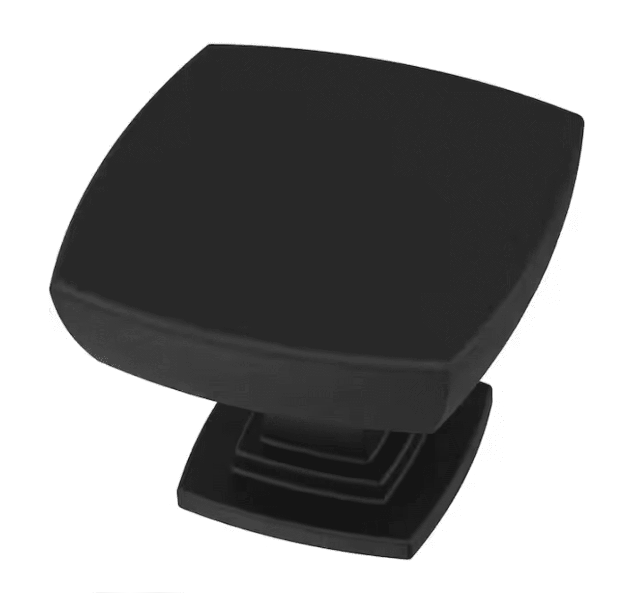 Liberty P35051C-FB 1 3/8" Webber Cabinet & Drawer Knob Matte Black 6 ...
