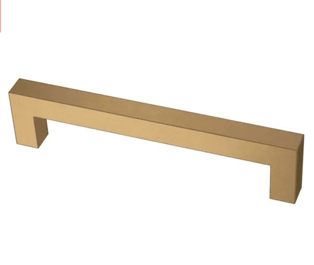 Liberty P41862C-CZ Modern Square Bar Pull 5 1/16" Champagne Bronze Drawer Pull - Walmart.com