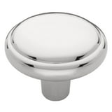Liberty Polished Chrome 1-1/4" Domed Top Round Knob - Walmart.com