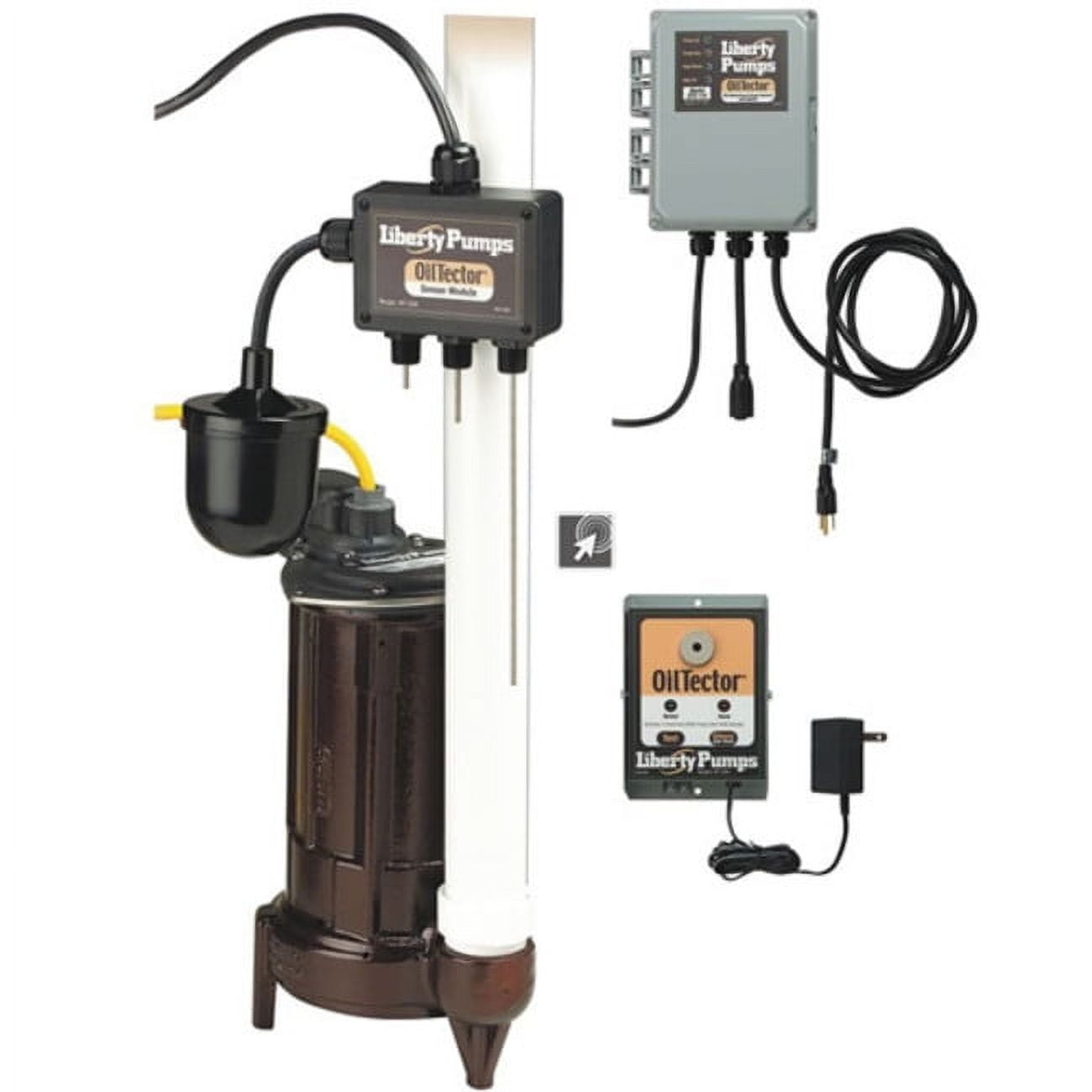 Liberty Pumps ELV290 290-Series 3/4 hp Submersible Effluent/Sump Pump ...
