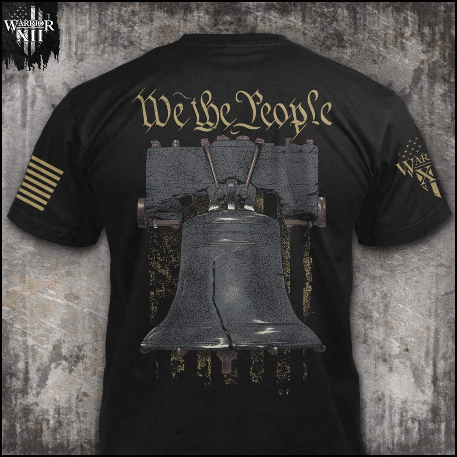 Liberty Rings T-Shirt Patriotic Tribute Tee | American Pride Veteran Support | 100% Cotton ...