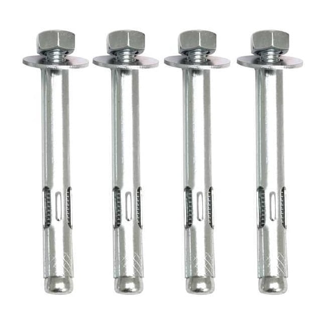 Liberty Safe Anchoring Kit,(4) Concrete Anchor Bolts 17670 - Walmart.com