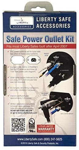 Liberty Safe & Security Prod 11015 1.7 x 7 x 10.25 in. Safe Power ...