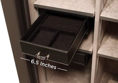 Liberty Safe - Velvet Jewelry Drawer Organizer for Gun Safes- Size 20 ...