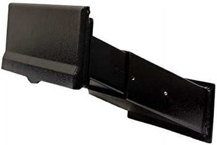 Liberty Steel Mail Chute Suitable for 8 to 14" Walls and Doors - Black ...