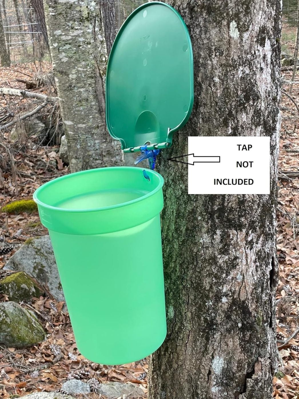 Liberty Supply 3-Pack of Plastic Sap Buckets with Lids - for Making ...