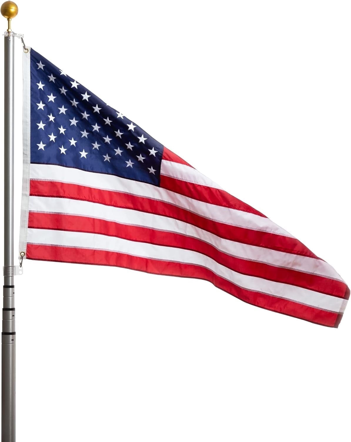 Freedom Telescopic Flagpole Elegant, Reliable Flag Display - American ...