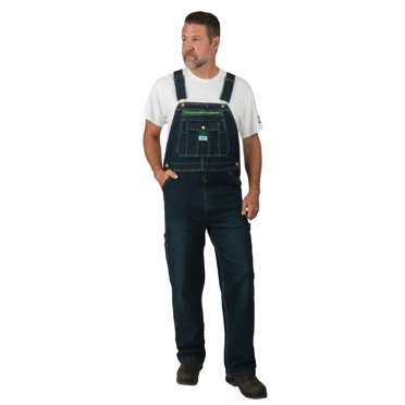 Big Men's Rigid Denim Bib Overall - Walmart.com