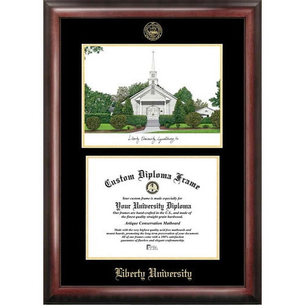 Liberty University Diploma Frame
