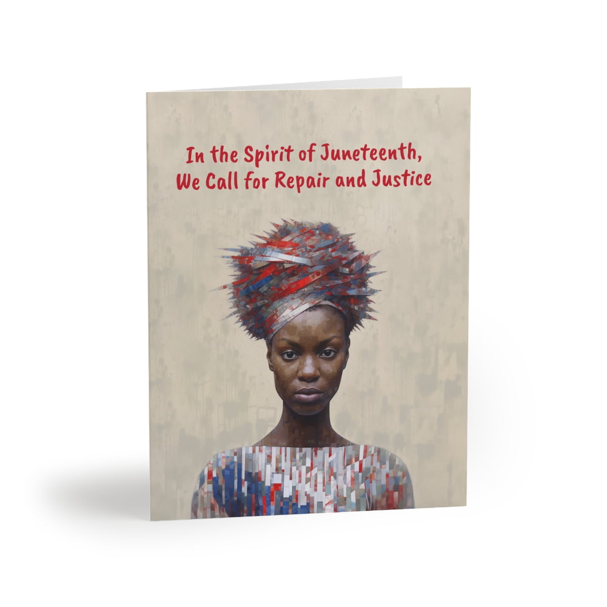 "Liberty's Daughter" - Happy Juneteenth Greeting Cards (1 or 10-pcs ...