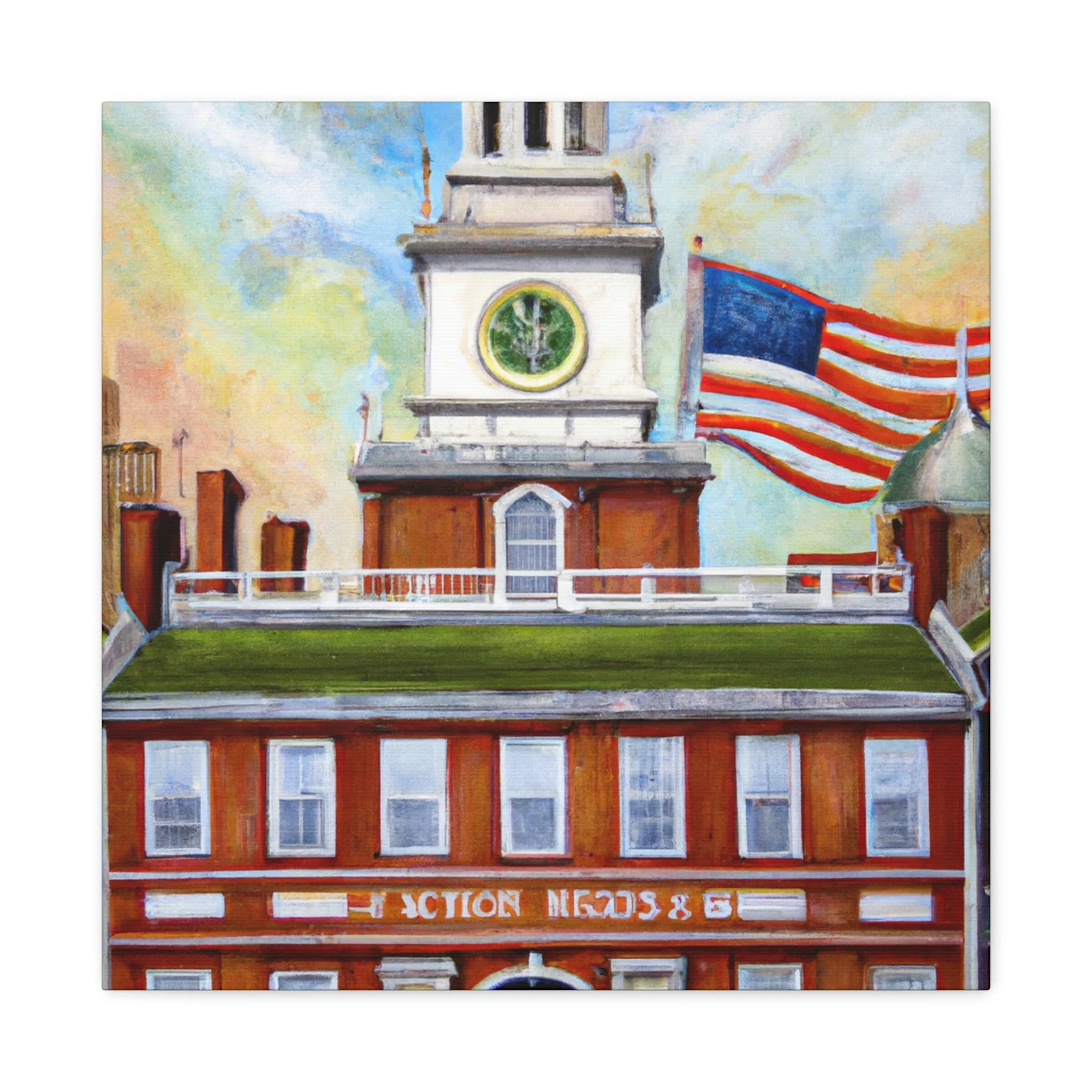 Liberty's Grand Triumph - Canvas - Walmart.com