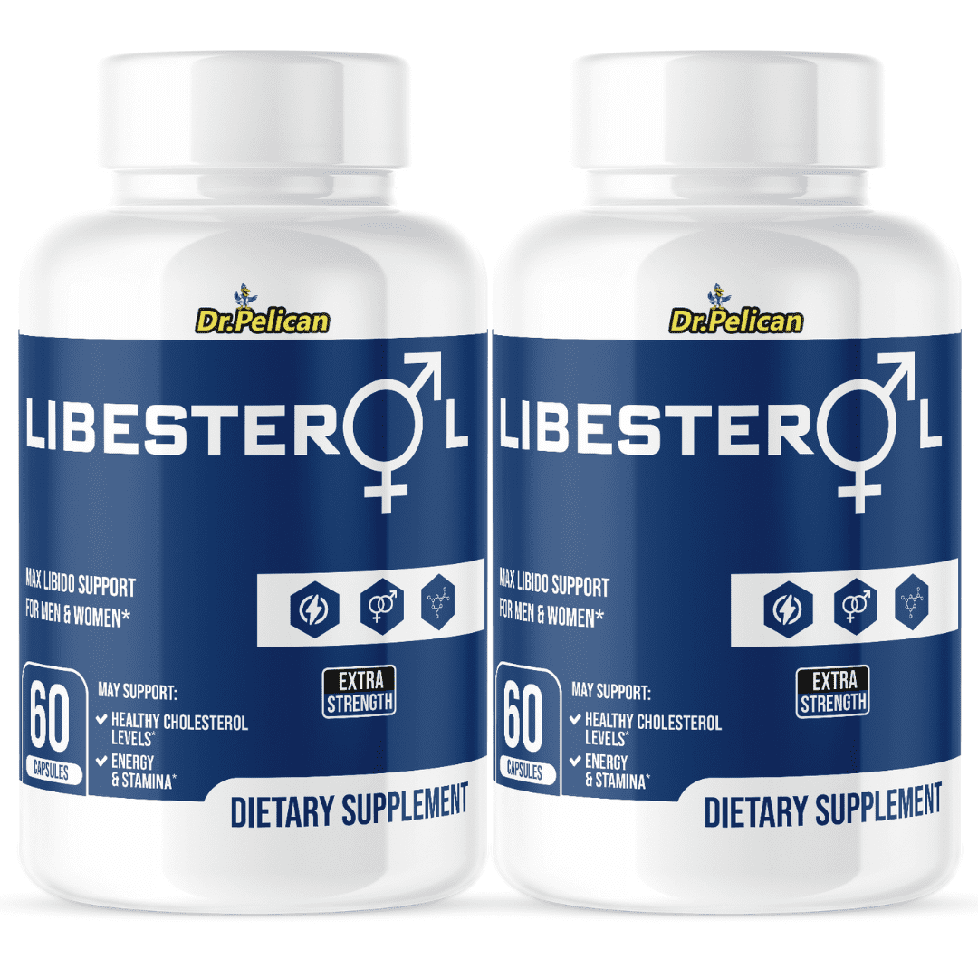 Libesterol- Male & Female Max Libido/Stamina/Cholesterol- 2 Bottles-120 ...