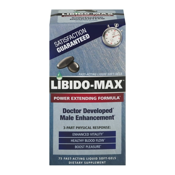 Libido-Max for Men 75 ct HSA/FSA Eligible - Walmart.com