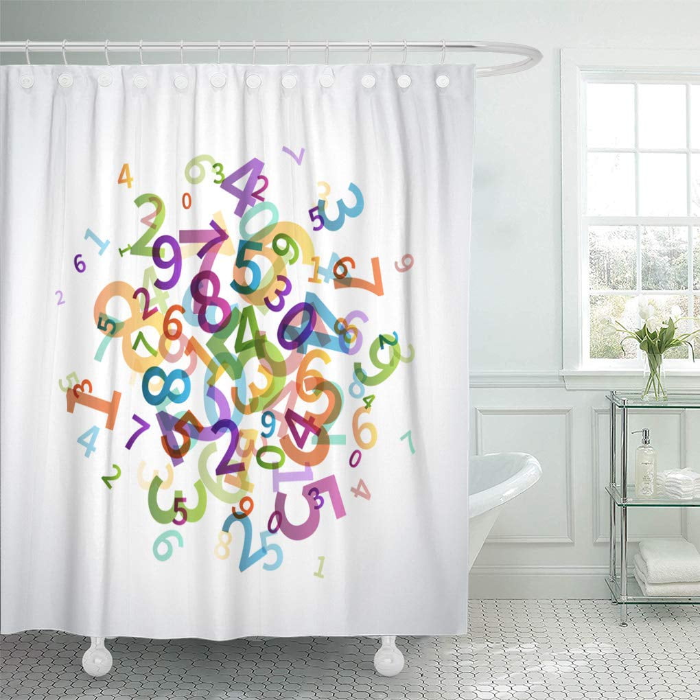 Libin Abstract Colorful Numbers Math Algebra Mathematics Pattern ...