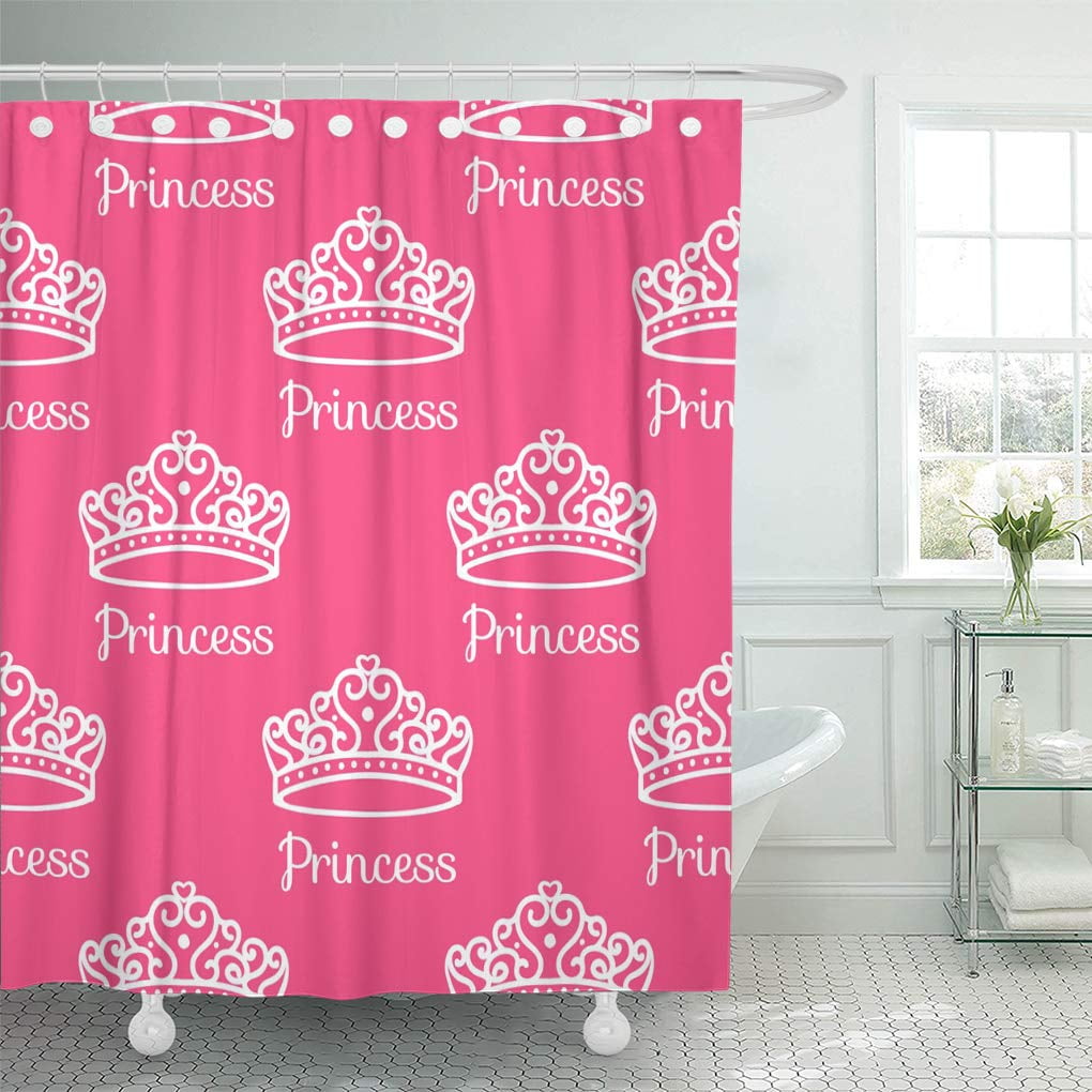 Libin Baby White Aristocracy Princess Crown Pattern Diadem Pink ...