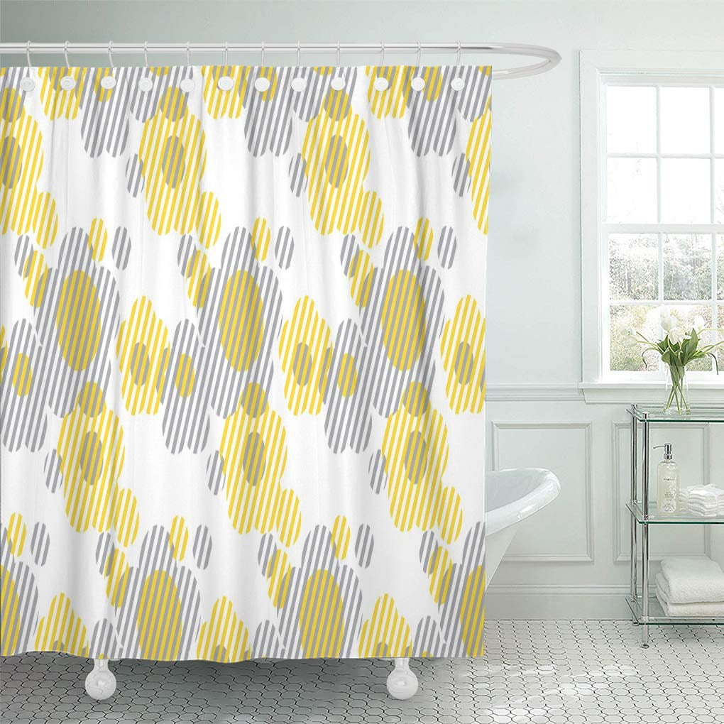 Libin Beige Gray and Yellow Floral Background Vector Illustration on ...