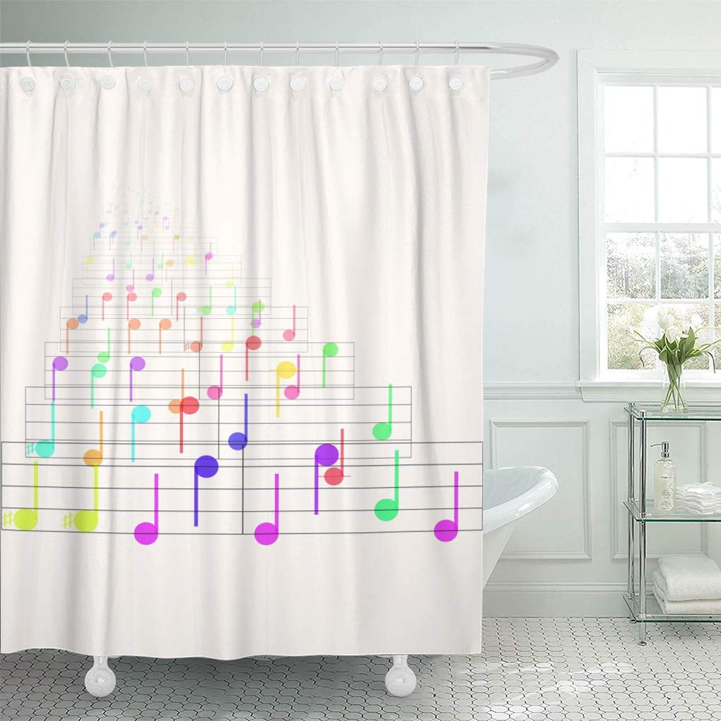 Libin Cheery Nursery Colorful Notes Sheet Music Cheerful Musical Bright ...