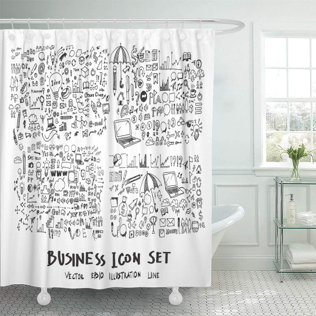 Libin Graph Draw Arrow Bubble Sketch Ink Doodles Hand Freehand Shower ...