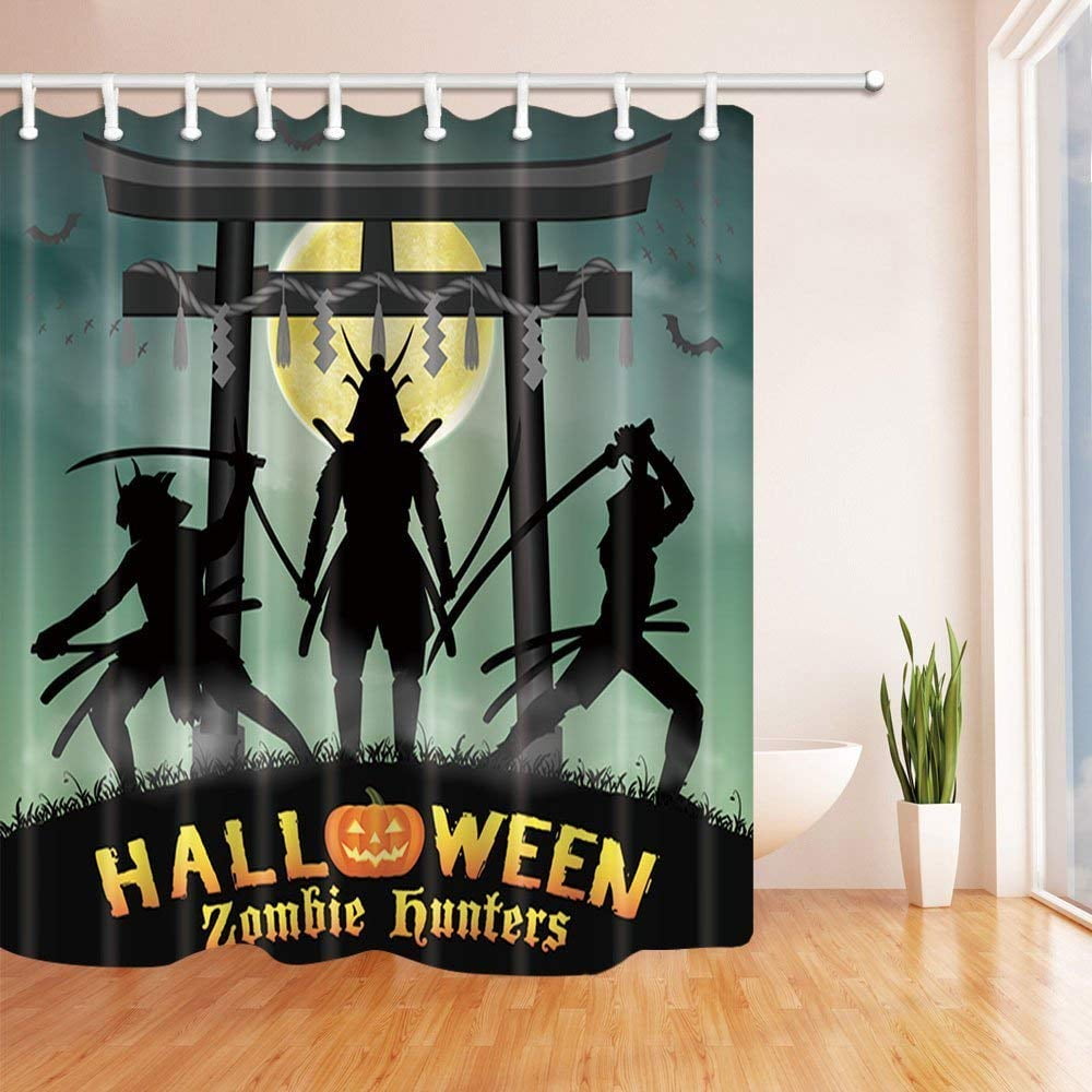Libin Halloween Samurai Zombie Hunter with Japan Style Temple Gate at ...