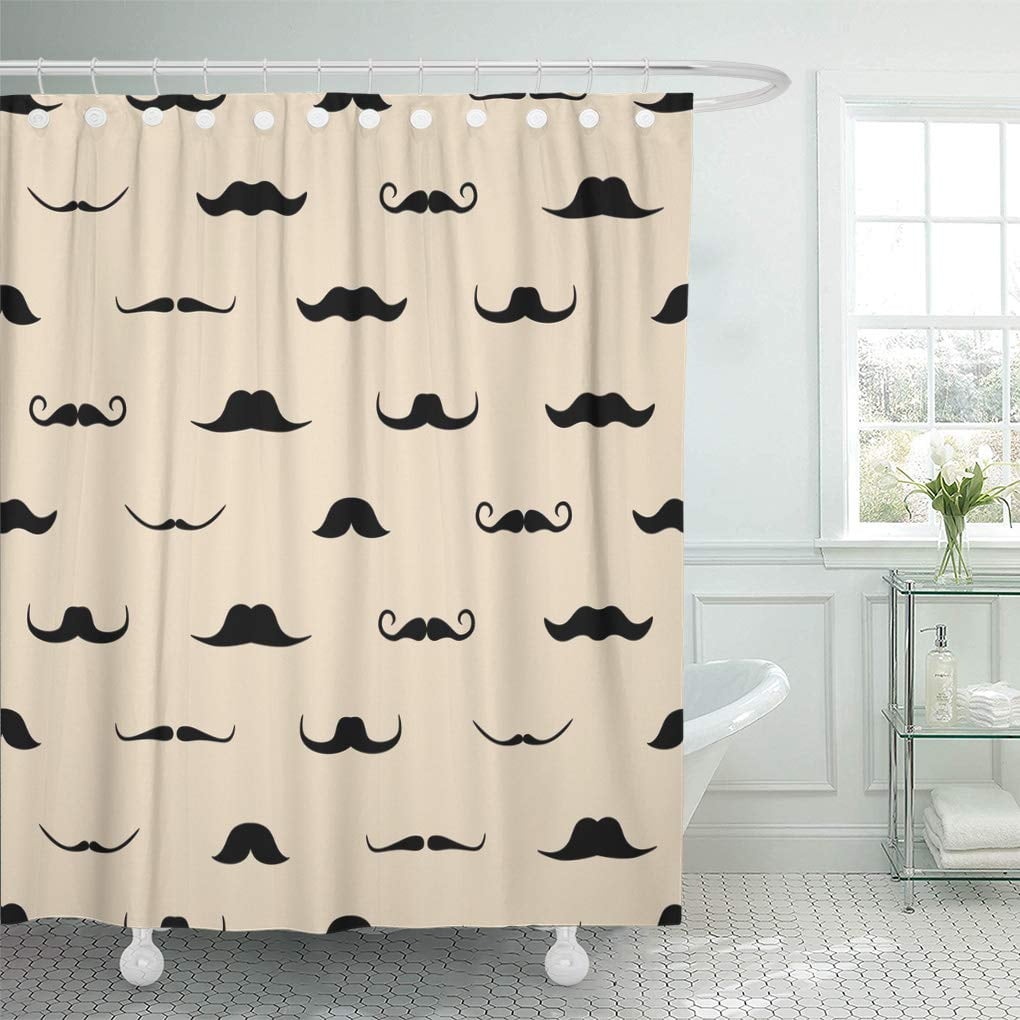 Libin Moustache Vintage Dad Mustaches Hipster of Gentleman Cartoon ...