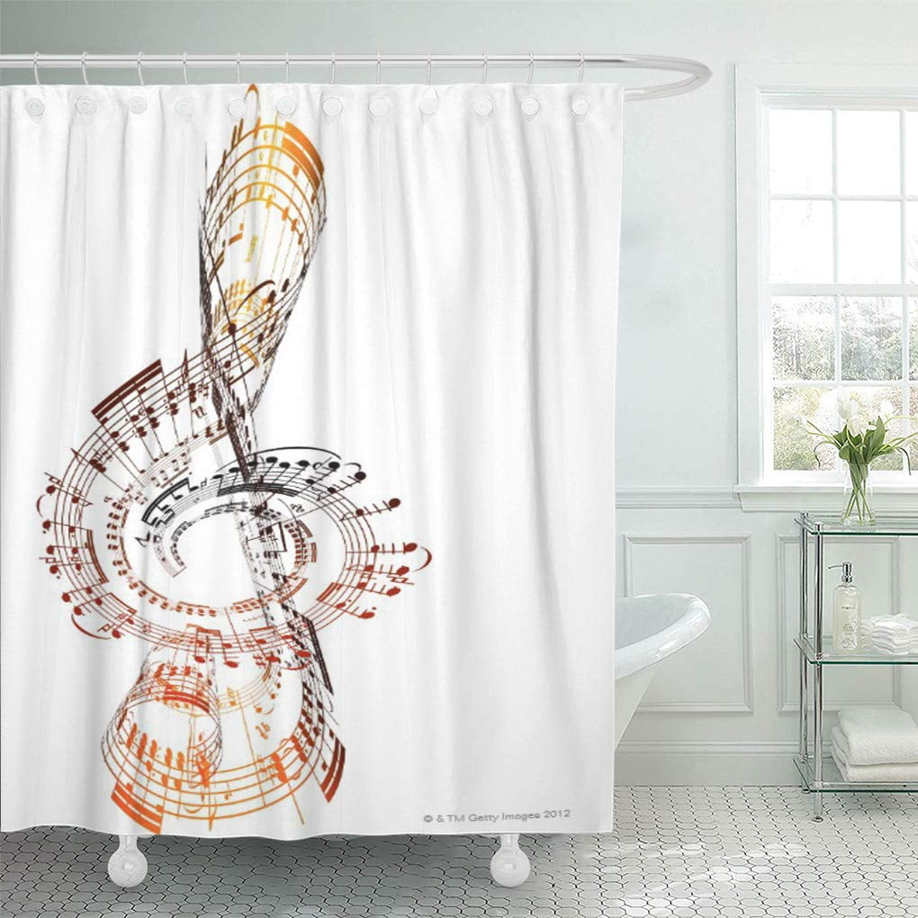 Libin Panoramic Beethoven Multi Colored Musical Note Treble Clef Music ...