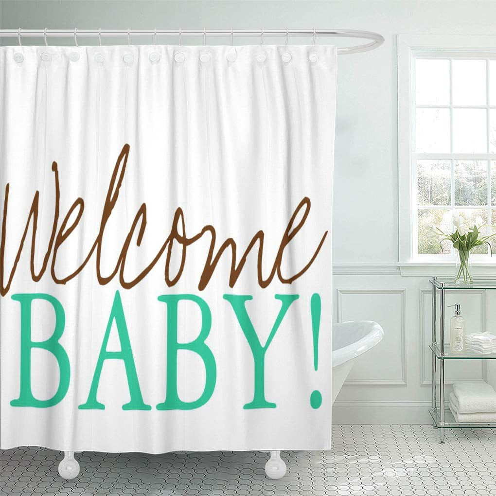 Libin Party Baby Welcome Love Personalized Customized Shower Curtain ...