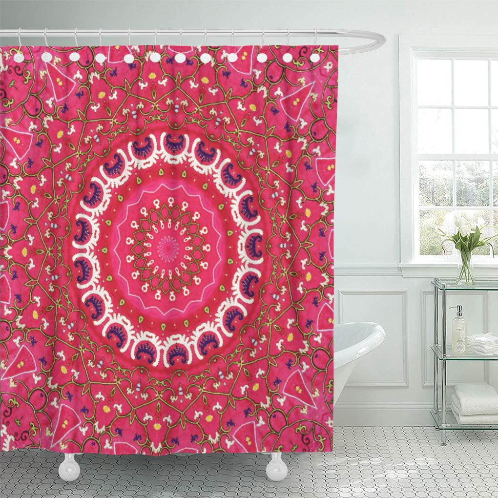 Libin Tribal Southwest Geometric Boho Pink Southwestern Mayan Aztec ...