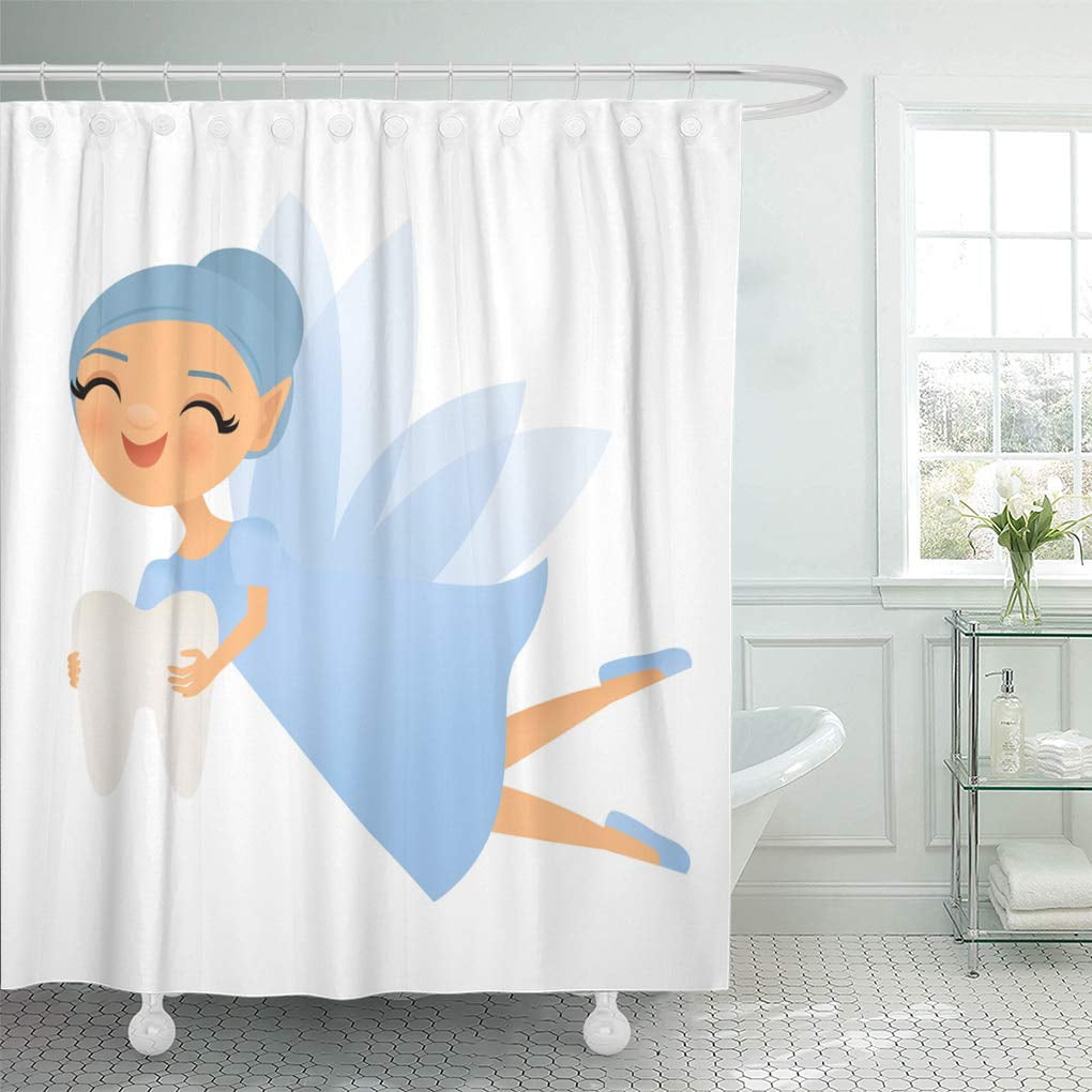 Libin Vector Smiling Tooth Fairy Illustration Cartoon Creature Cute ...