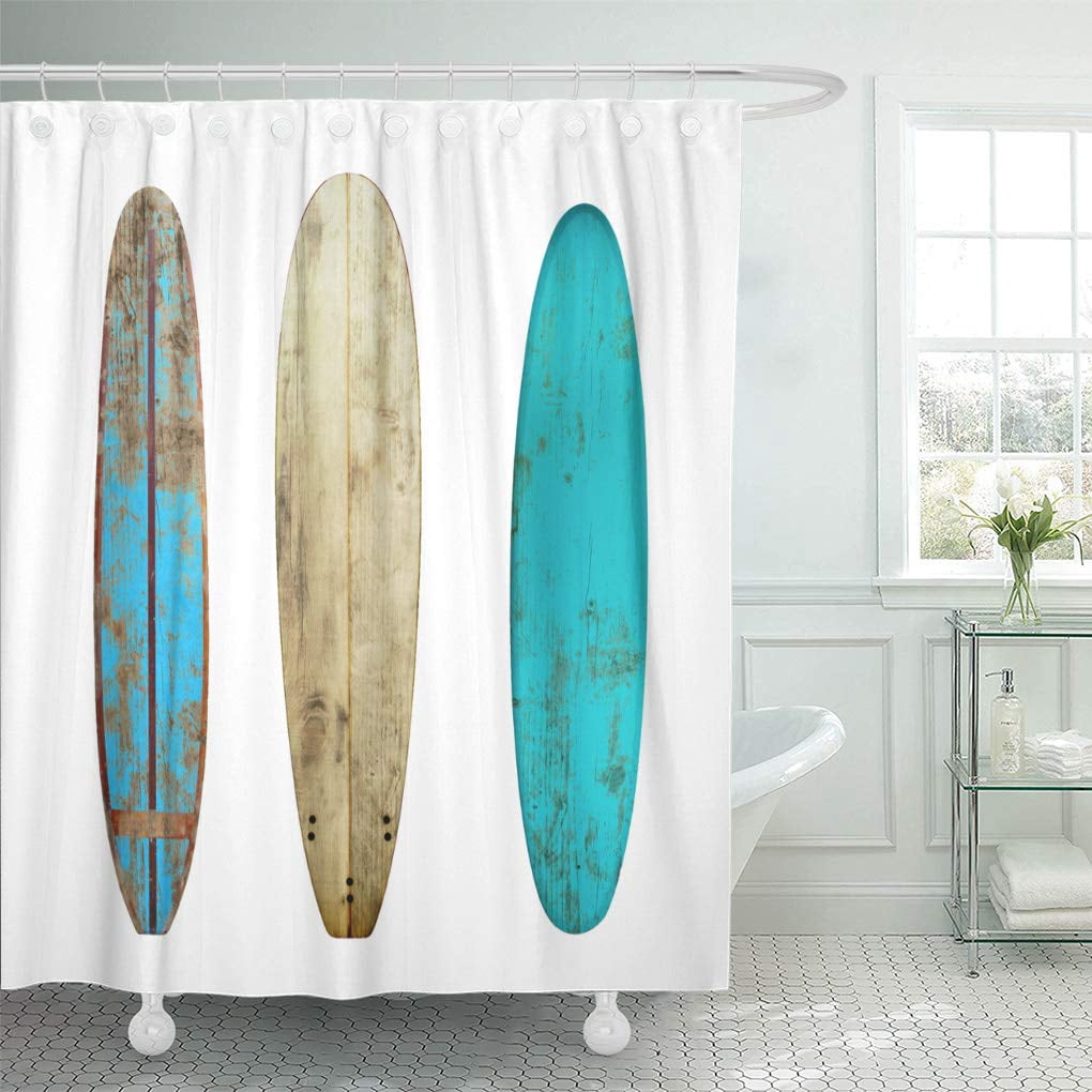 Libin Vintage Wood Surfboard White Clipping Path for Object Retro ...