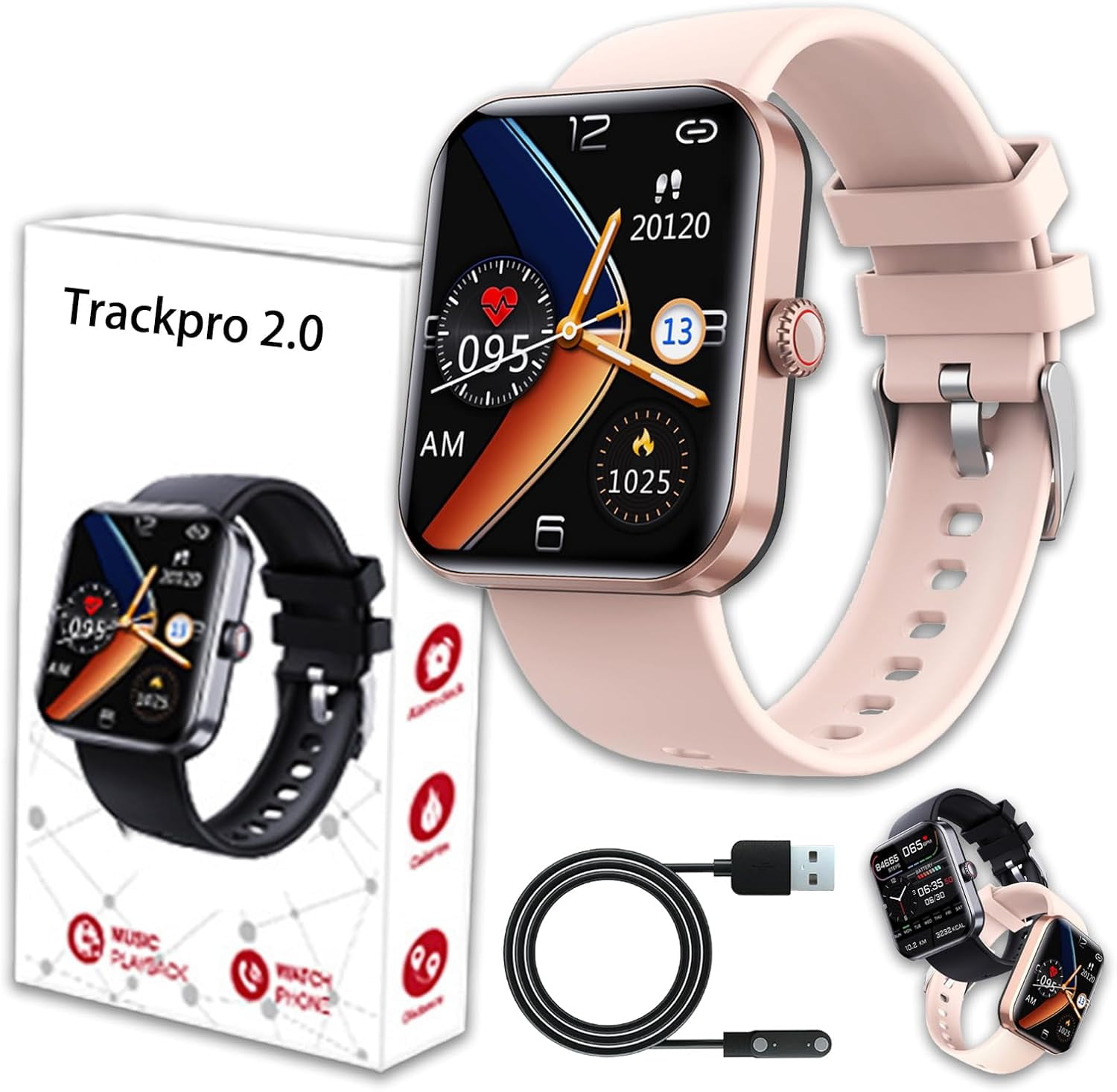 Libiyi Outfany TrackPro 2.0, Libiyi Trackpro 2.0 Body Monitor Watch ...