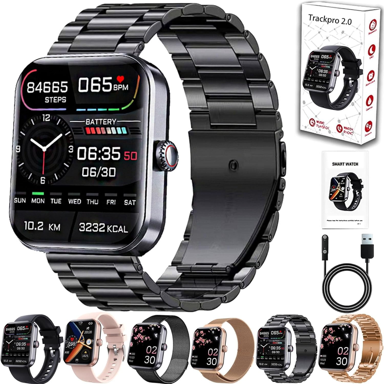 Libiyi Outfany TrackPro 2.0, Libiyi Trackpro 2.0 Body Monitor Watch ...